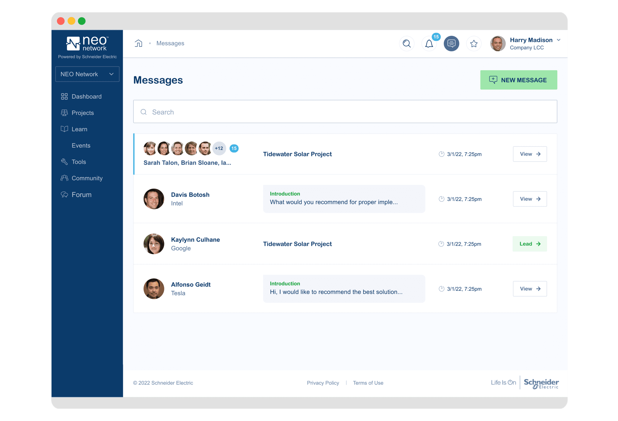 Schneider Electric’s NEO Network | Slingshot